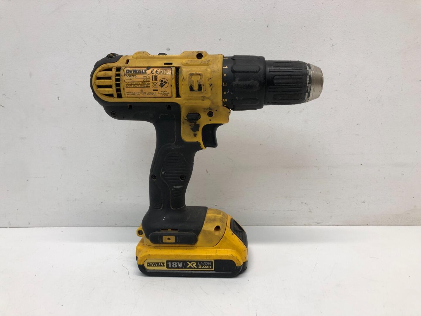 DeWalt DCD776 XR Li-Ion Cordless Hammer Drill