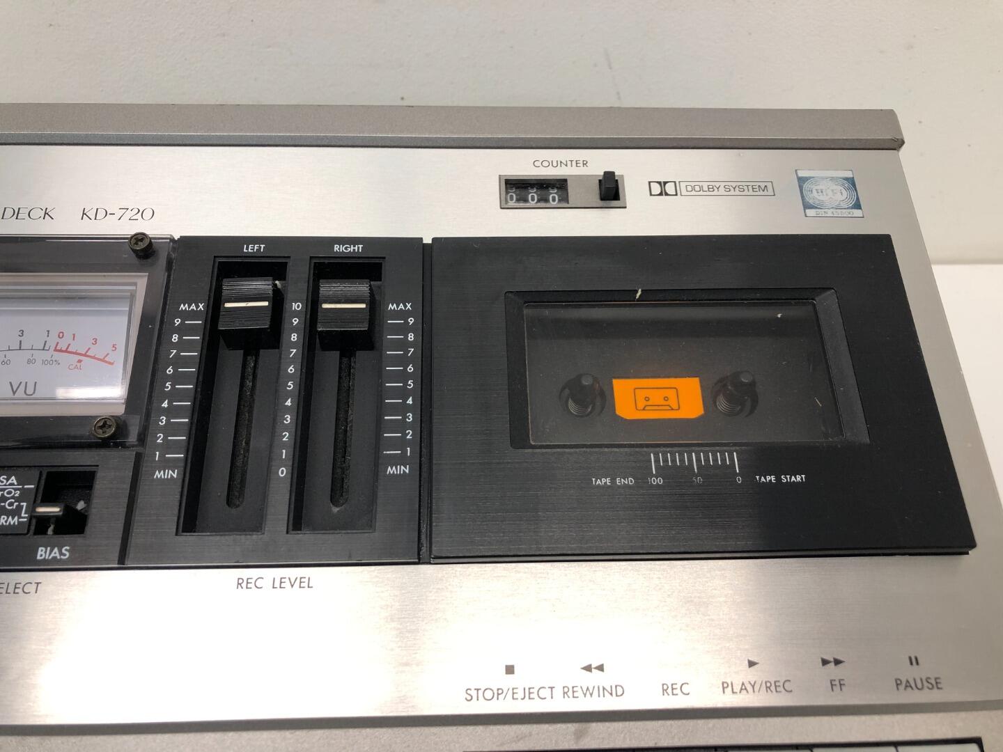 JVC KD-720 Stereo Cassette Deck