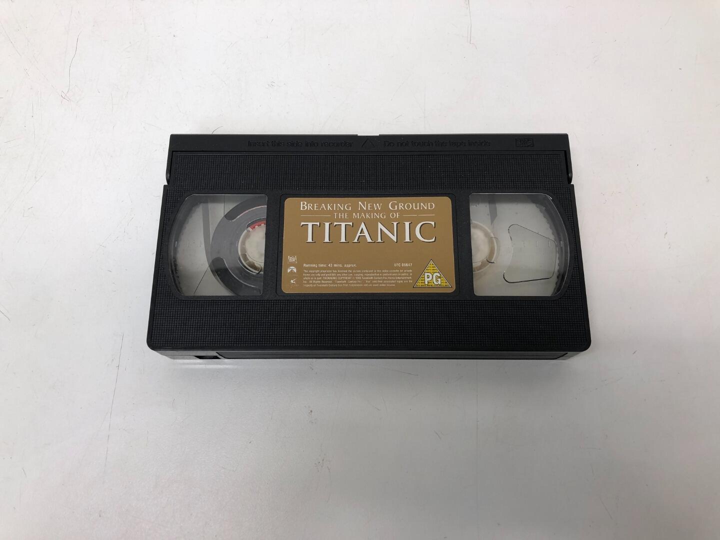 Titanic Collector's Edition VHS Box Set