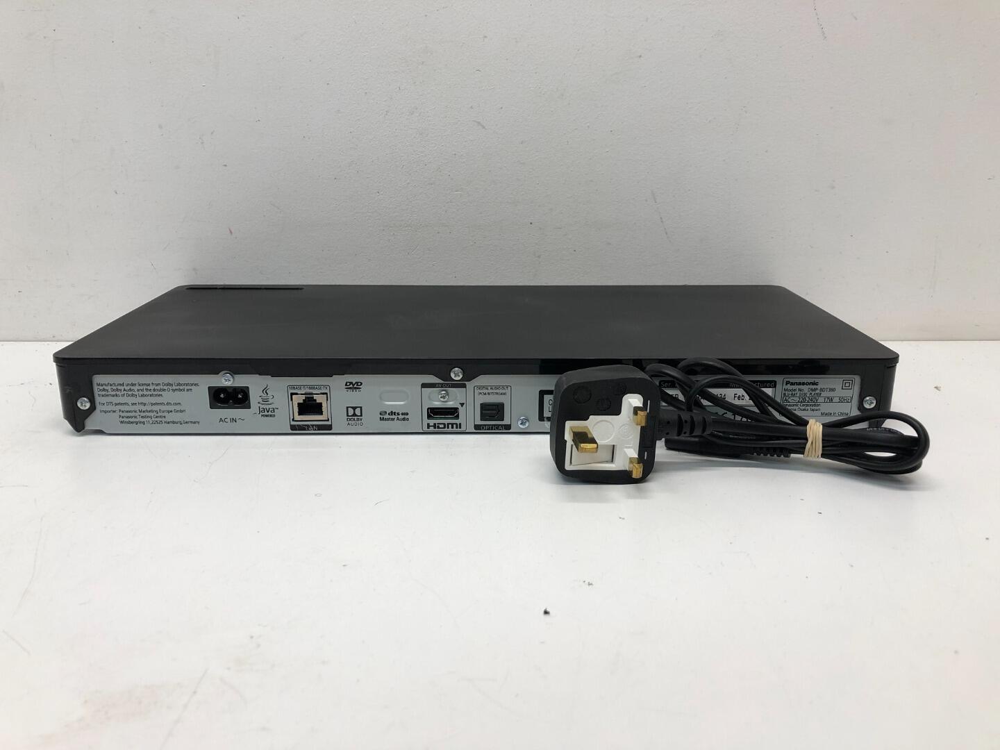 Panasonic DMP-BDT380 3D Smart 4K Upscaling Blu Ray Player