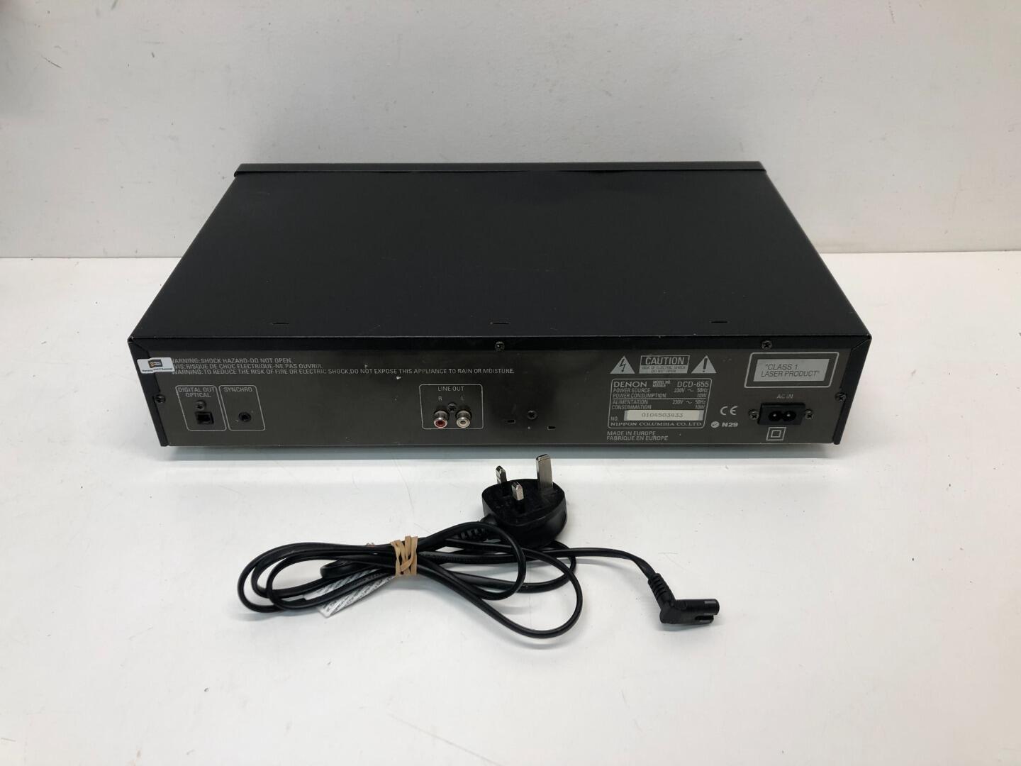 Denon DCD-655 Compact Disc Player