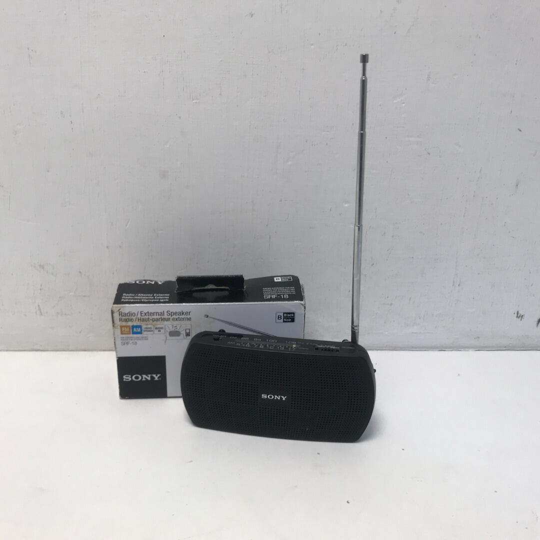 Sony SRF-18 Portable FM Radio