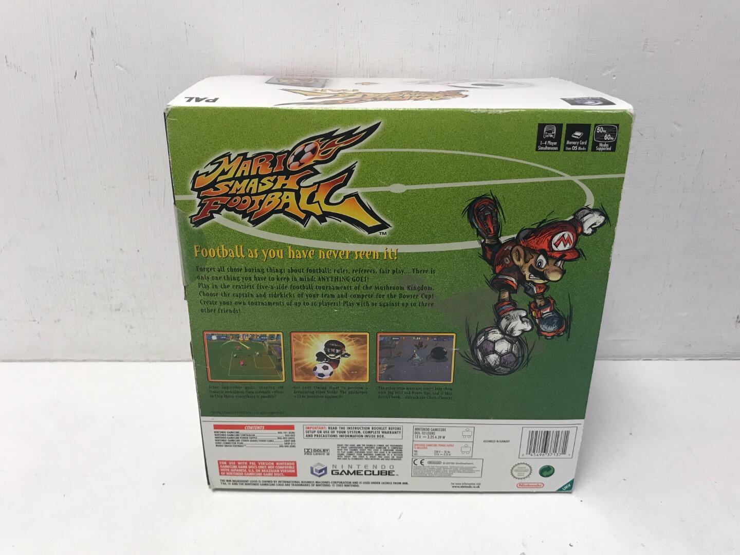 Nintendo Gamecube Limited Edition Mario Smash Football Game Console