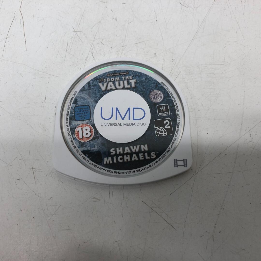 From The Vault Shawn Michaels UMD Video for PSP