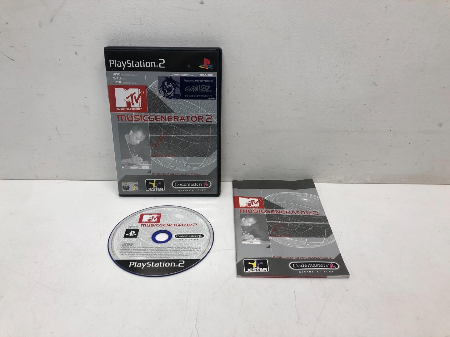 MTV Music Generator 2 PS2 Game