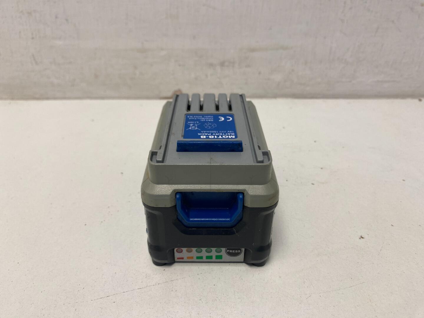 MacAllister MGT18-B 18V 1.5Ah Li-Ion Battery & Charger