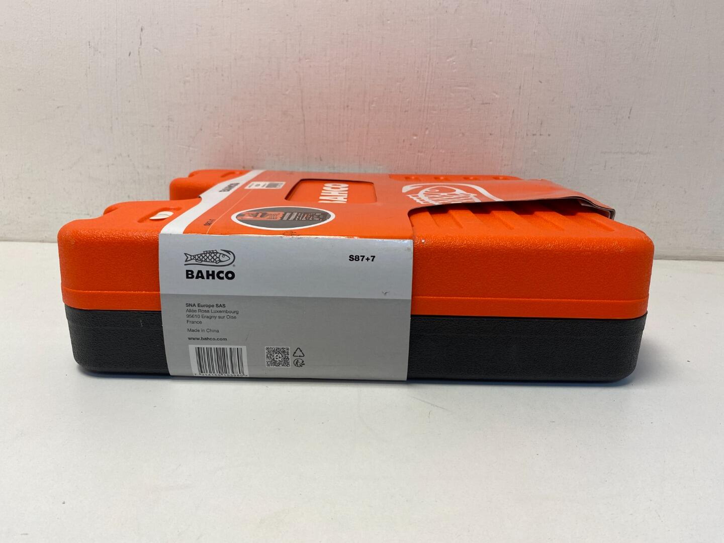 Bahco S87+7 Socket & Spanner Set