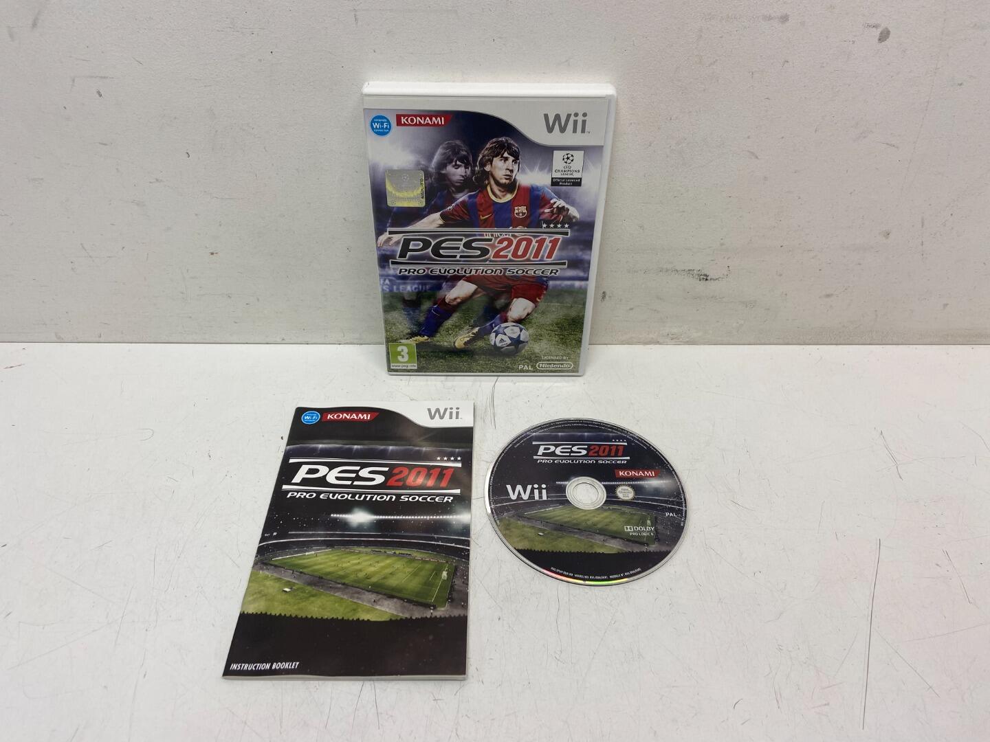 Pro Evolution Soccer 2011 Nintendo Wii Game