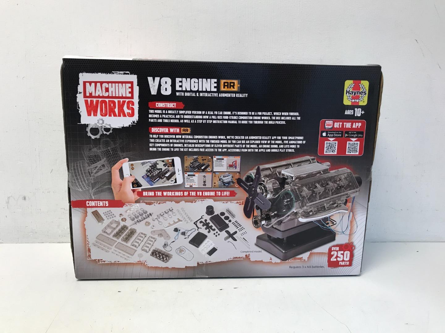 Machine Works V8 Model Engine AR Kit
