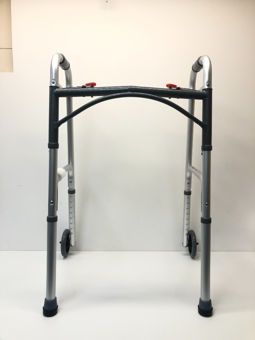Drive Folding Aluminium Walking Frame with Wheels
