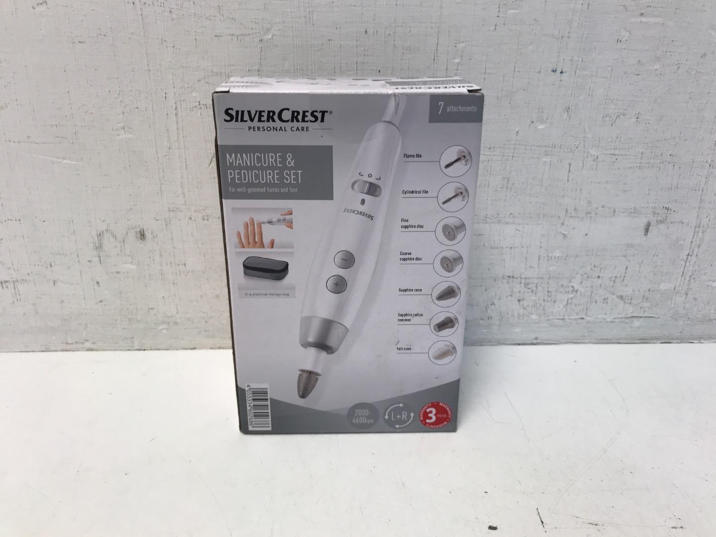 Silvercrest Manicure and Pedicure Set