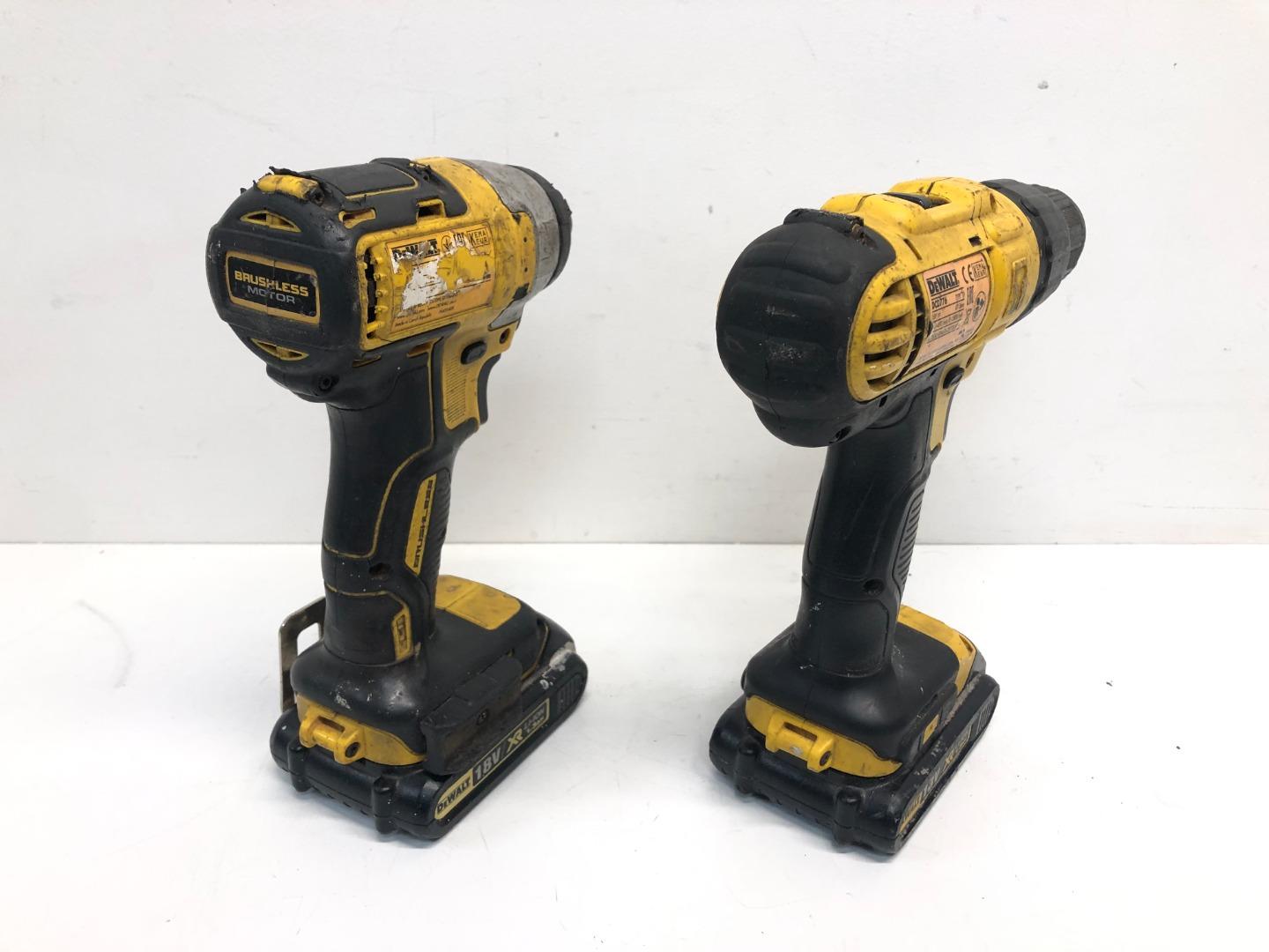 DeWalt DCD776 and DeWalt DCF885 Li-Ion Cordless Drill Set