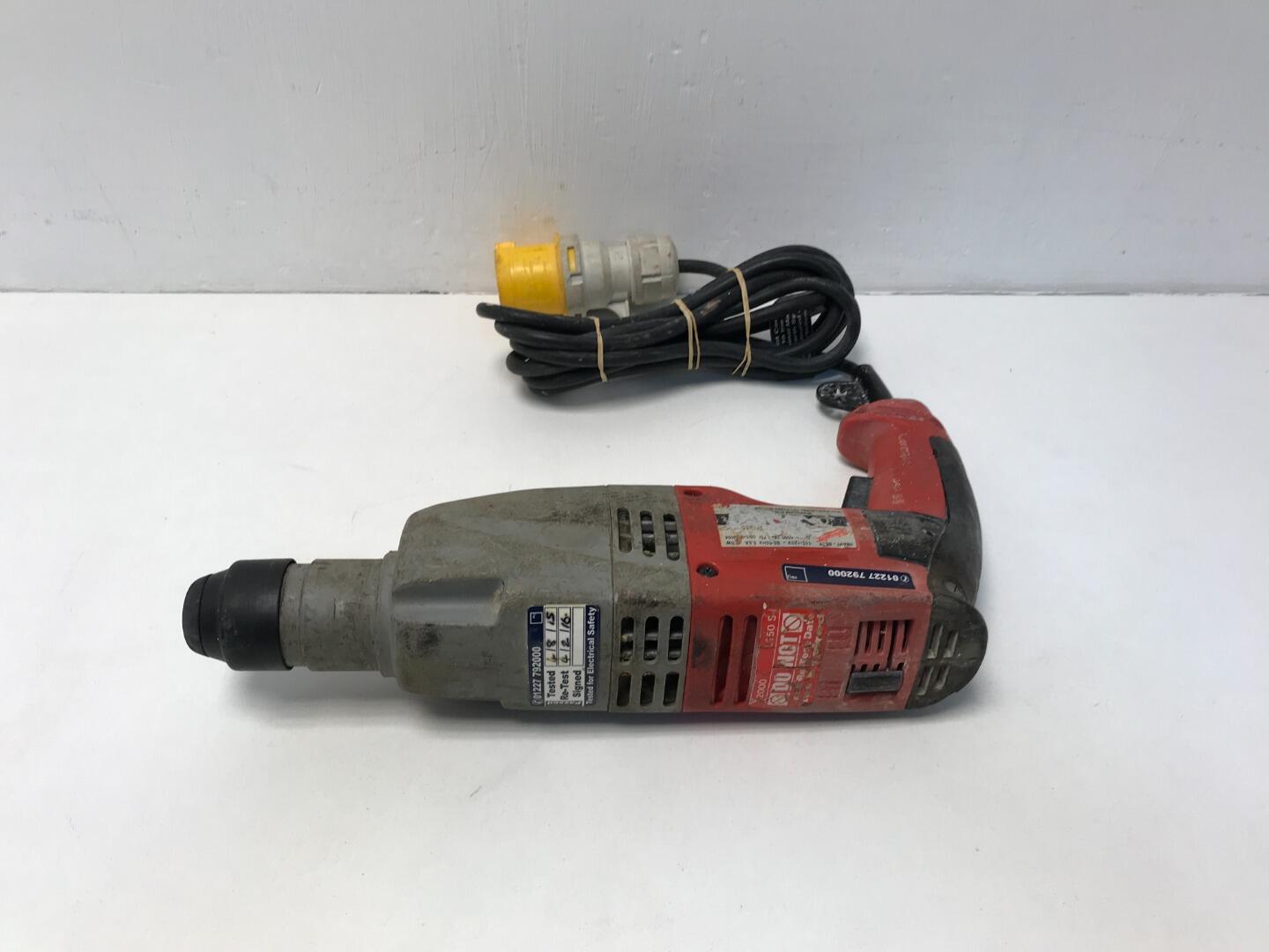 Milwaukee Heavy Duty 110V SDS Hammer Drill