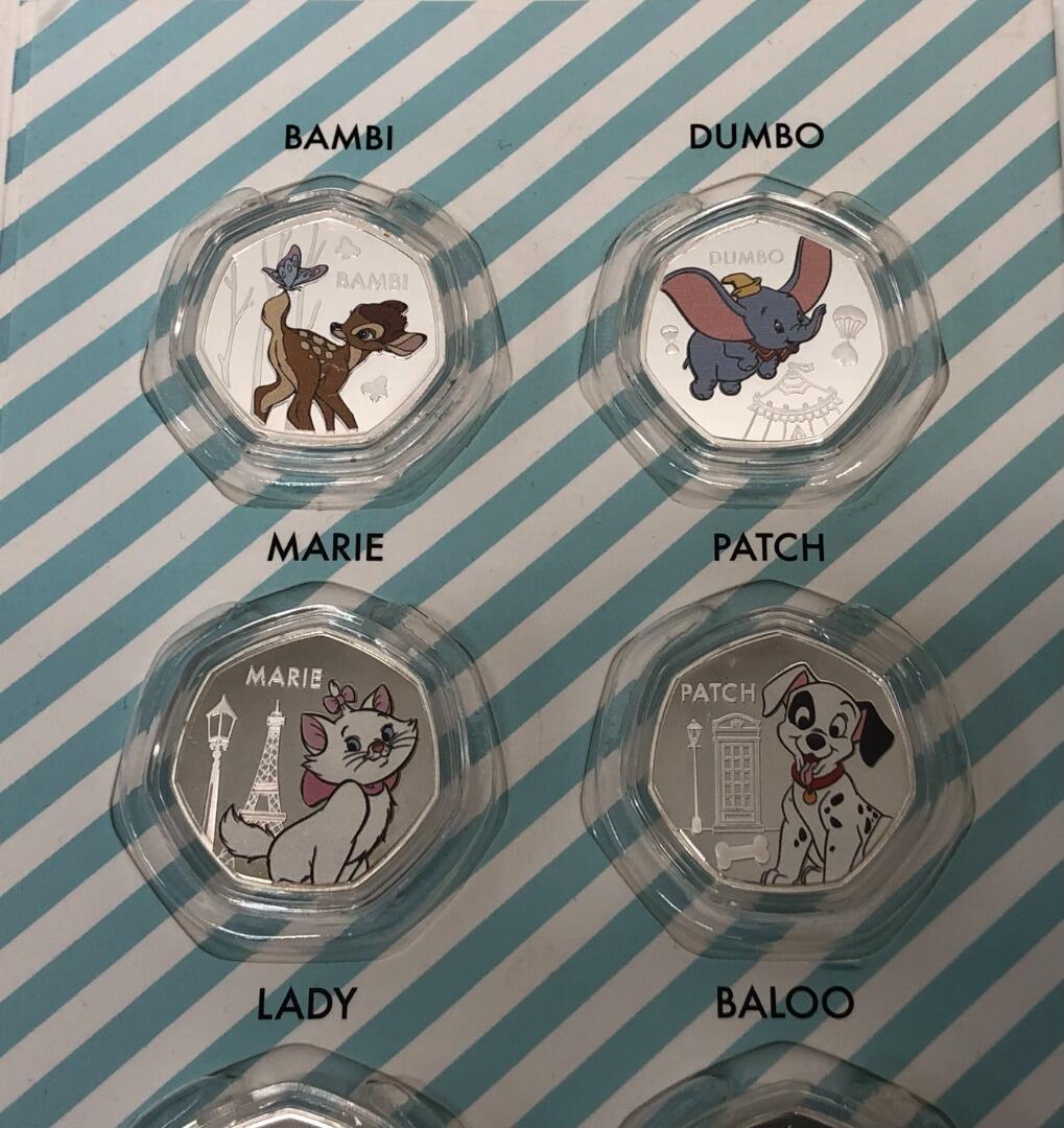 Disney Animals Official Collector Pack Coin Set by The Koin Club
