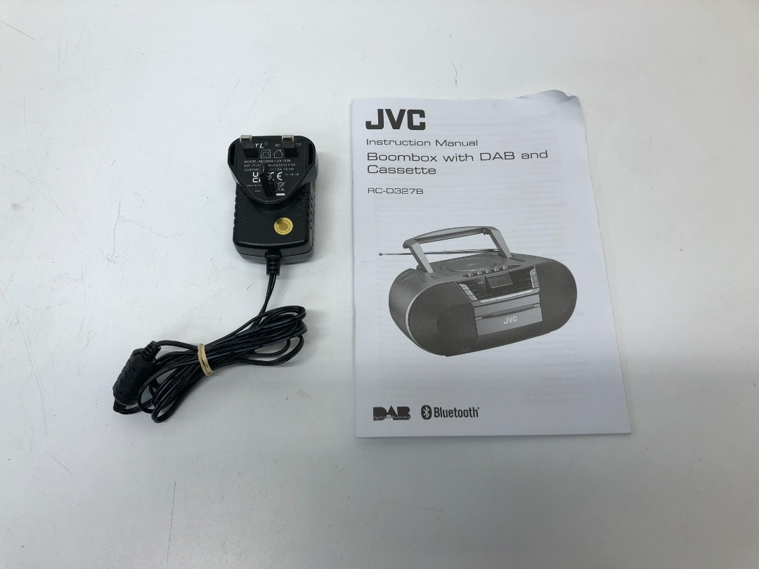 JVC RC-D327B Portable DAB Boombox