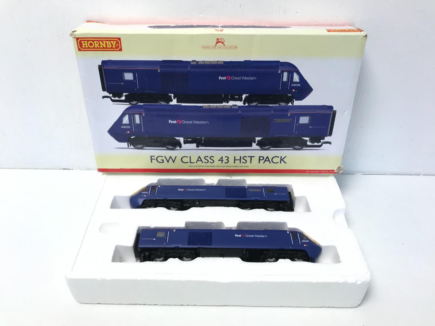 Hornby R3478 FGW Class 43 HST First Great Western 00 Gauge Train Pack