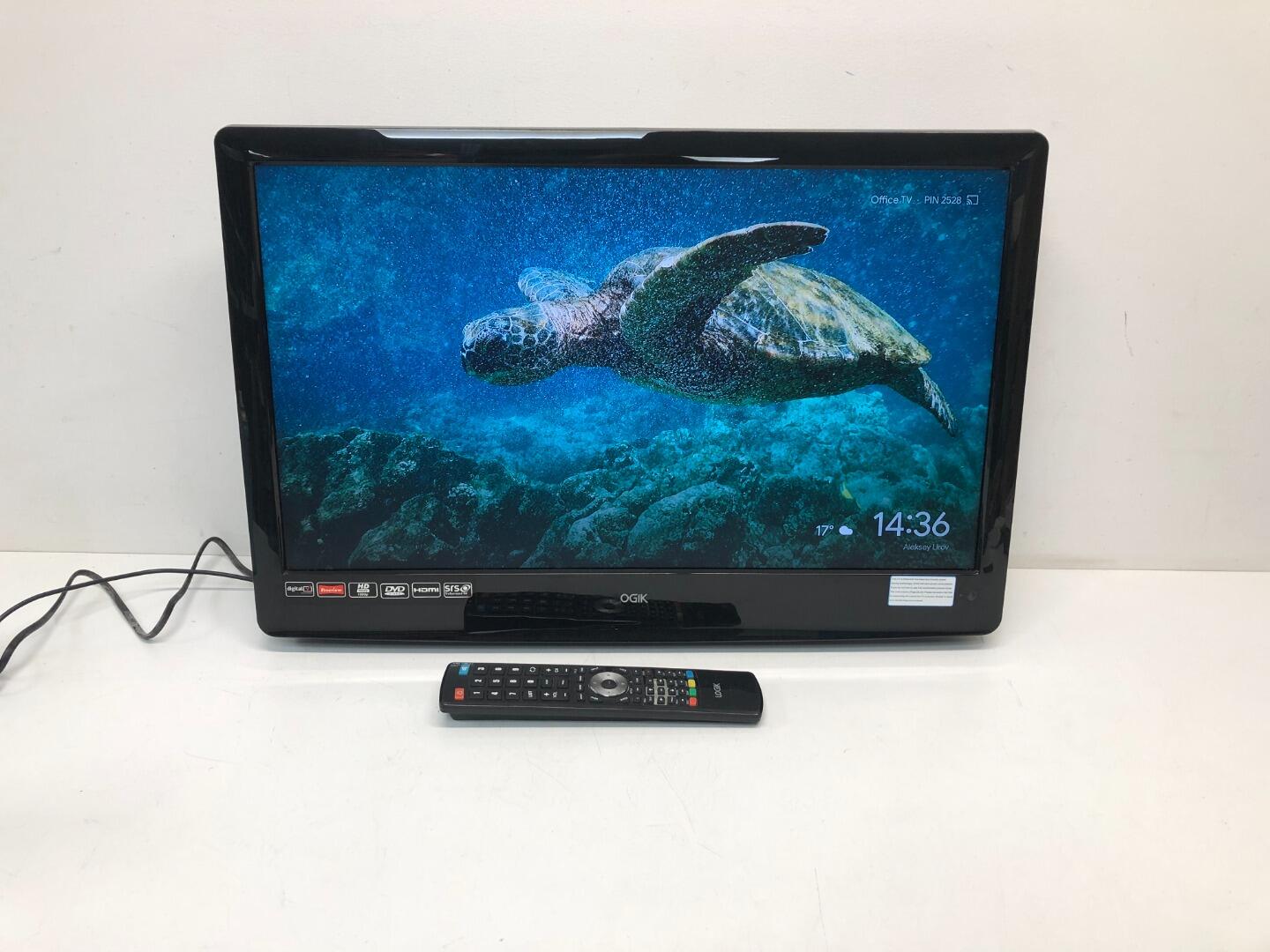 Logik 24'' Full HD Digital LCD TV with Built-In DVD (no stand)