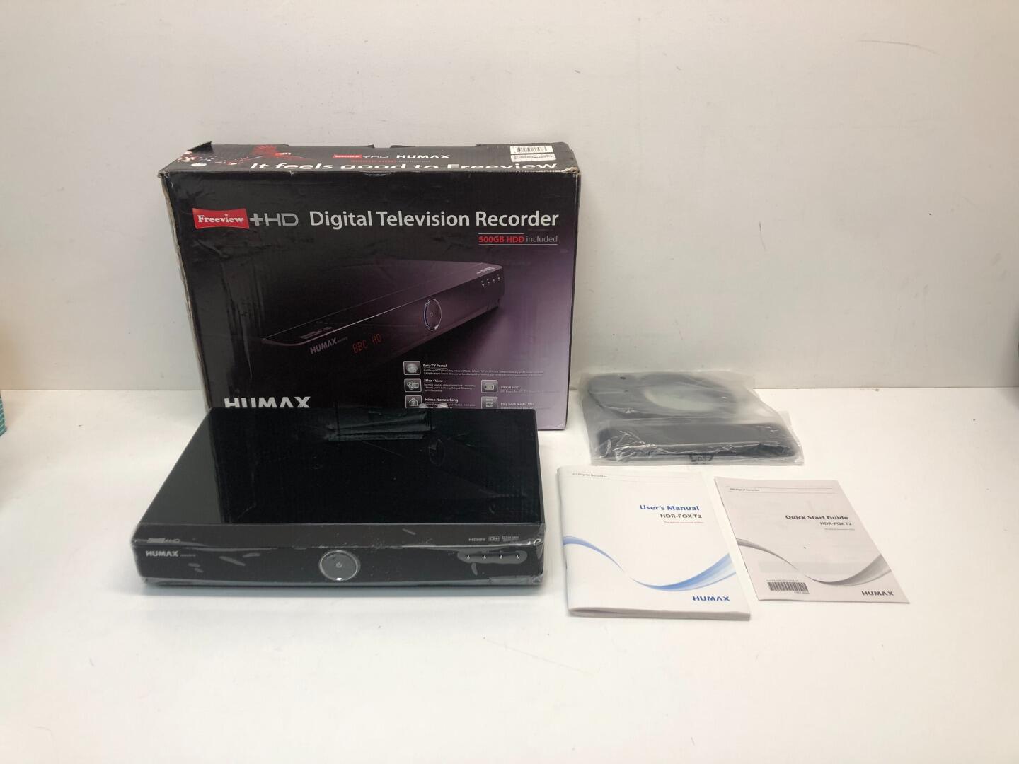 Humax HDR-Fox T2 500GB HD Digital Satellite Recorder