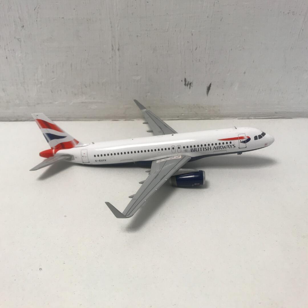 Gemini 200 British Airways Airbus A320 1:200 Die-Cast Model Aircraft ...