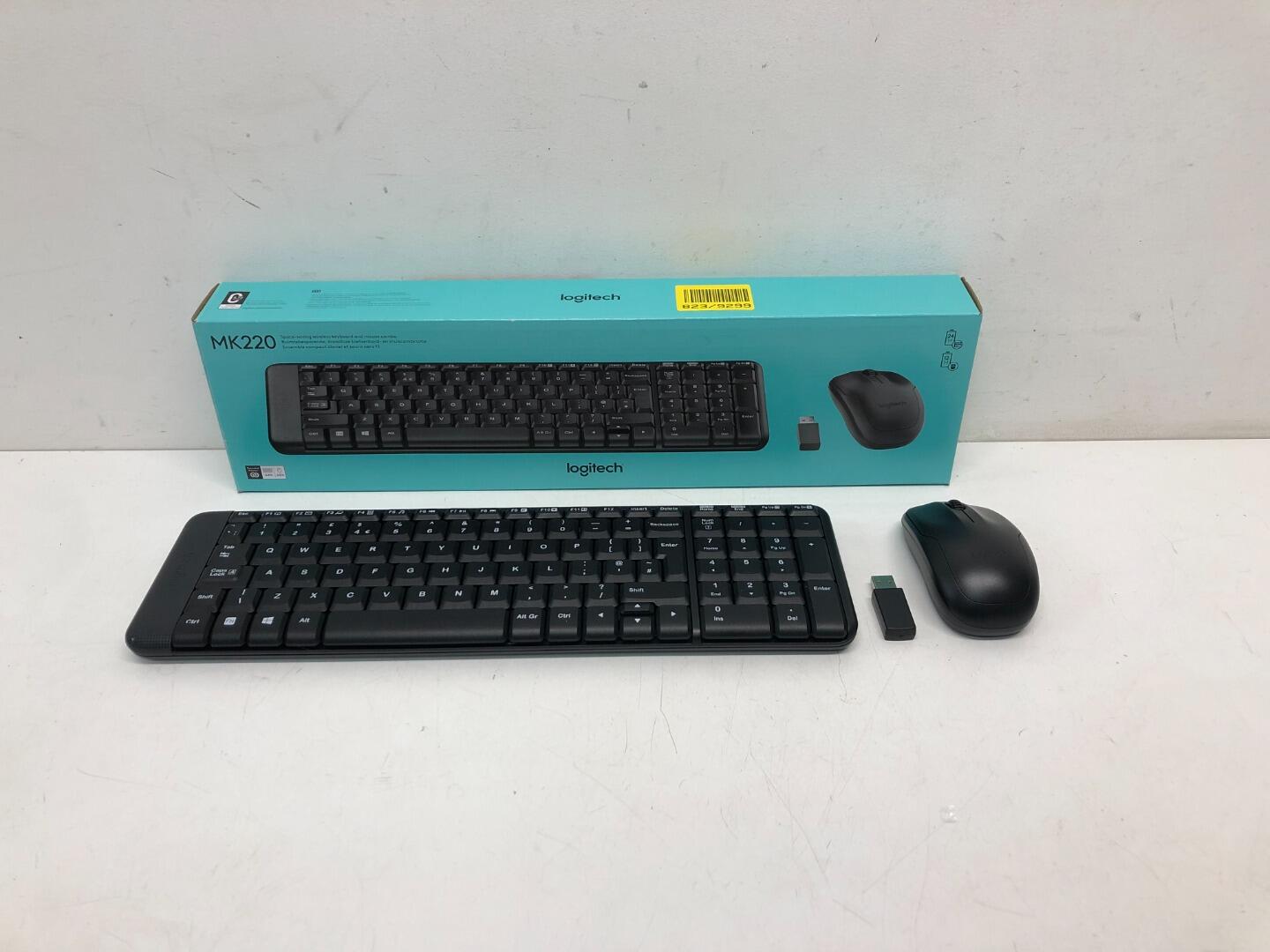 Logitech MK220 Wireless Keyboard & Mouse