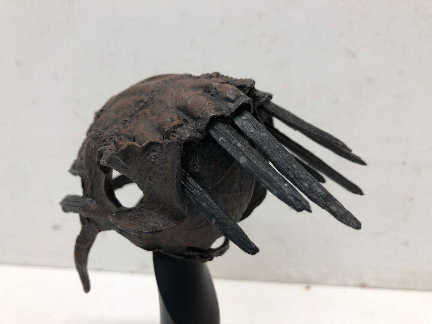 LOTR Orc Hide 1/4 Scale Helm by Sideshow Weta