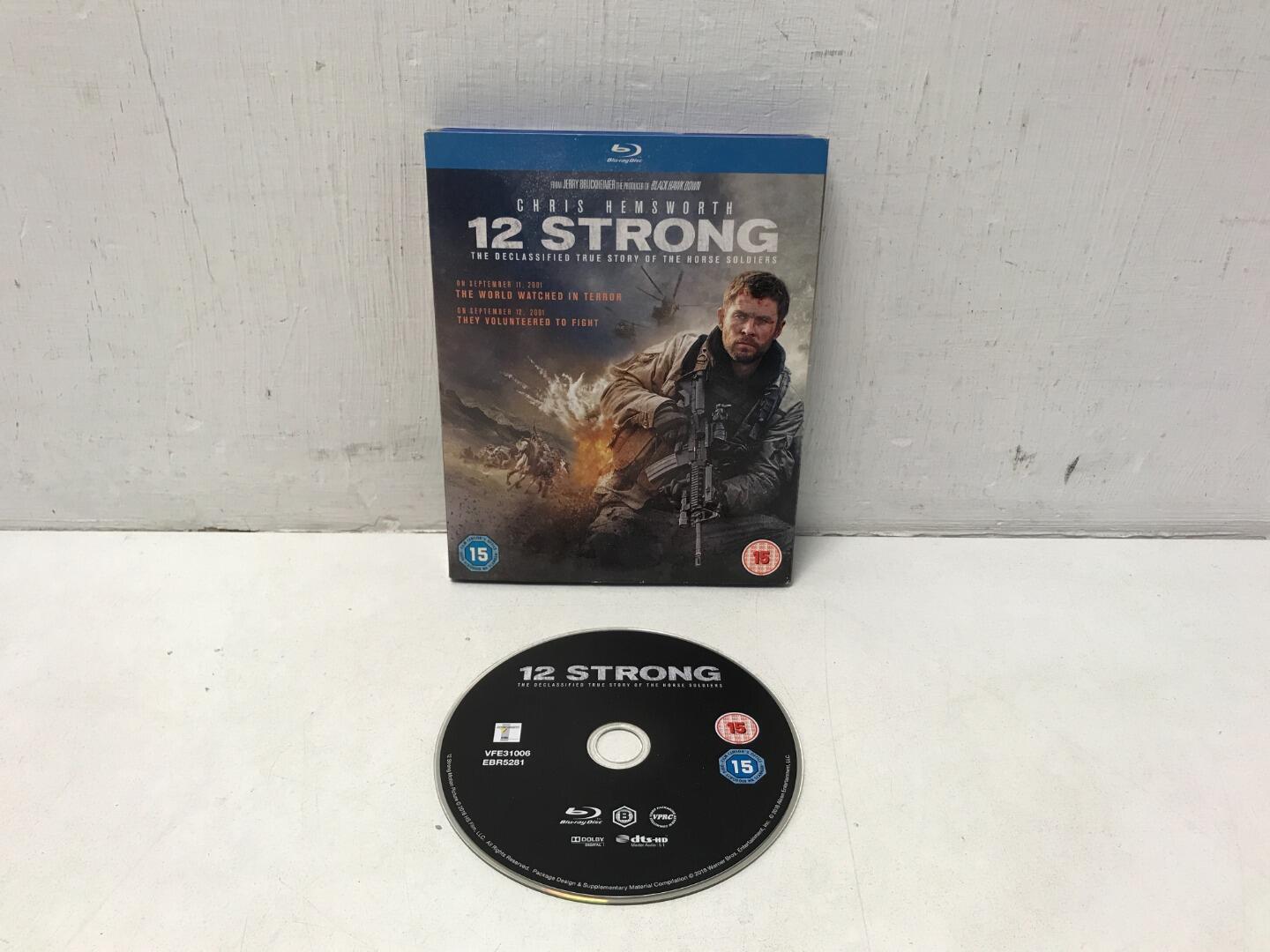 12 Strong Blu-Ray DVD