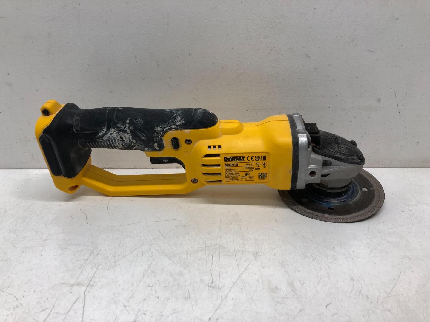 DeWalt DCG412 18V XR Angle Grinder - Body Only