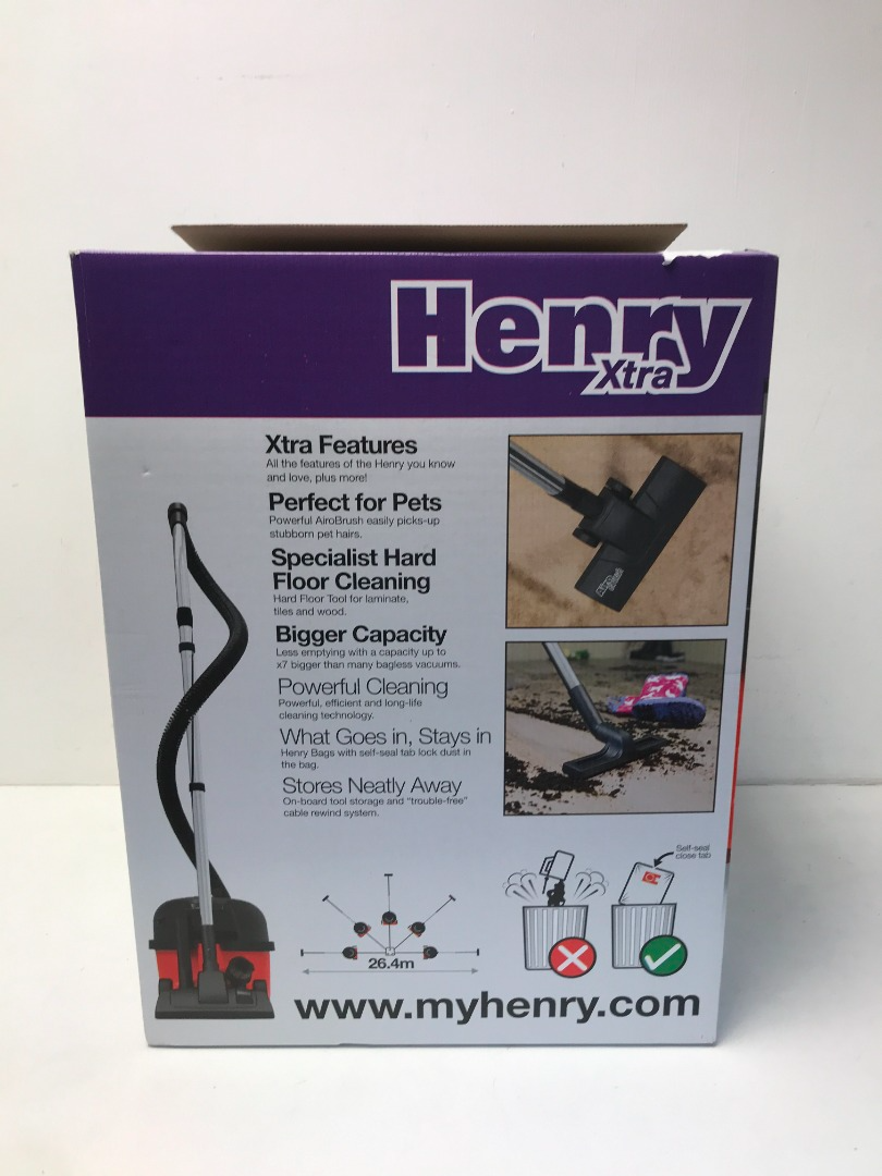 Henry Xtra HVX200 Vacuum Cleaner