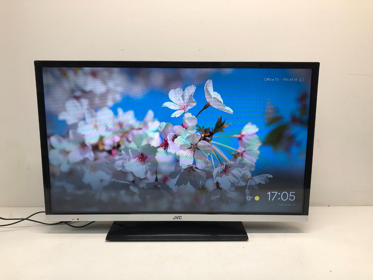 JVC LT-32C655 32'' Smart HD Ready Digital LED TV with Built-In DVD