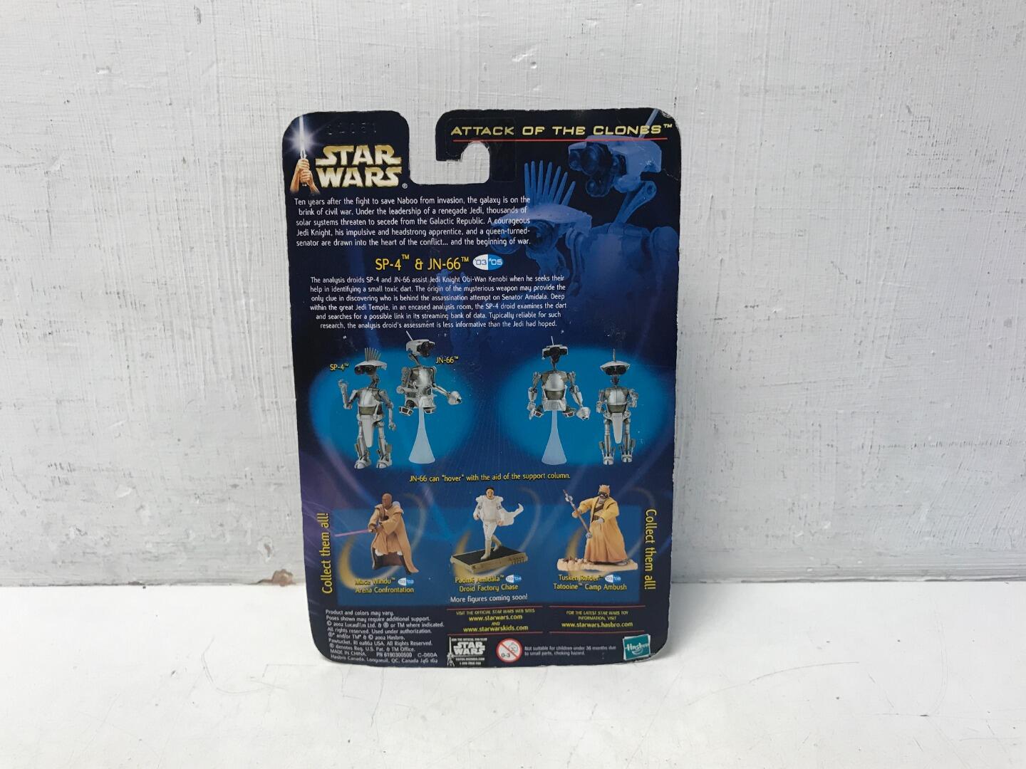 SP-4 & JN-66 Star Wars Attack of the Clones Action Figure