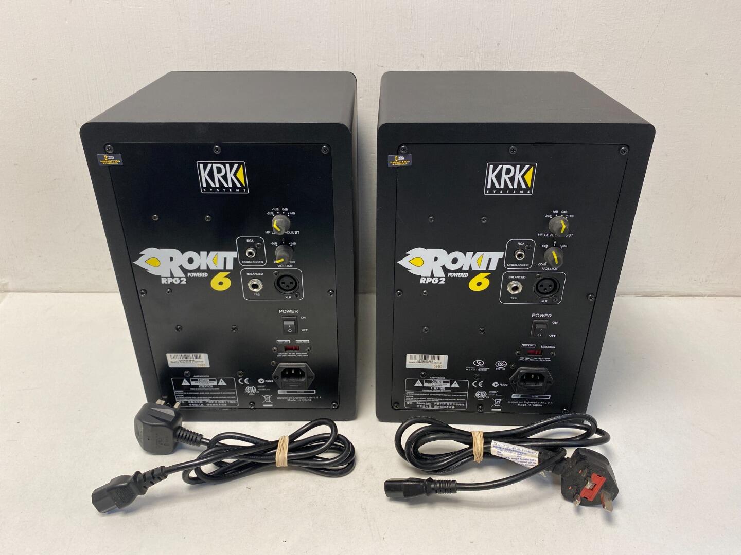 KRK Rokit 6 RPG2 Active Monitor Speakers