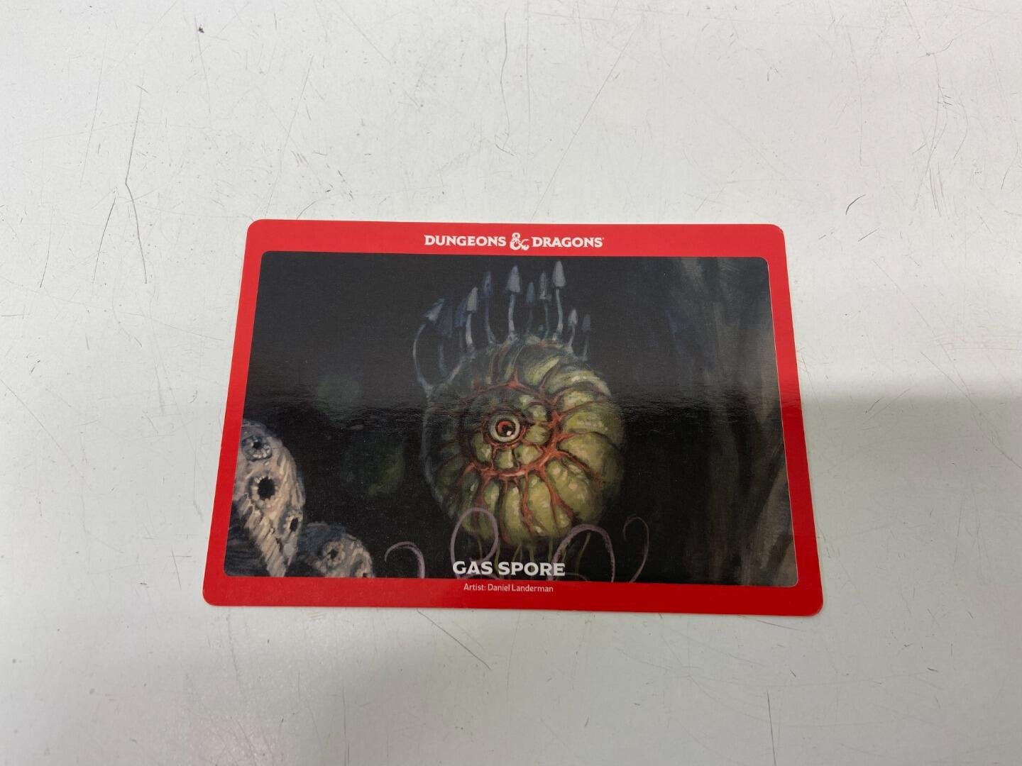 Dungeons & Dragons Monster Cards Challenge 0-5 Card Deck