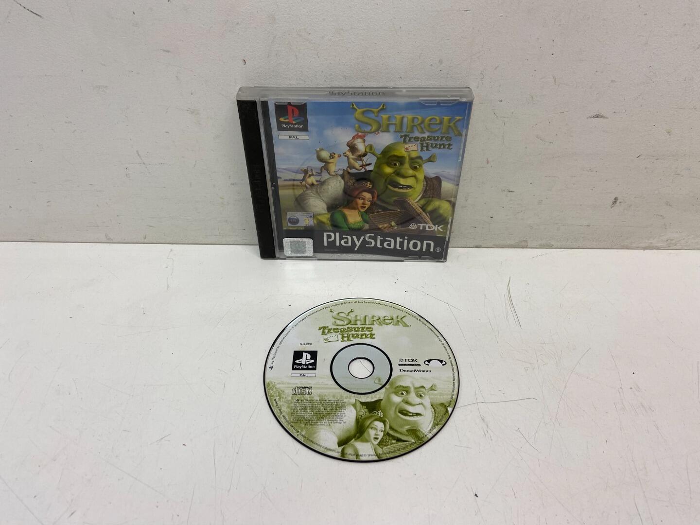 Shrek Treasure Hunt PS1 Game