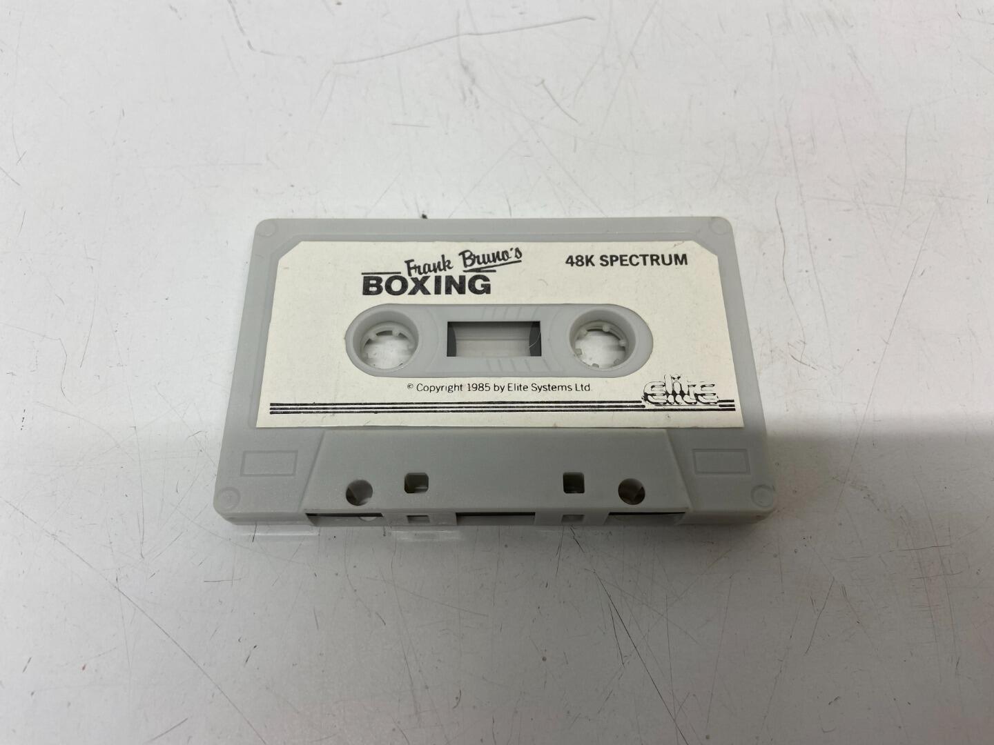 Frank Bruno's Boxing ZX Spectrum 48K Game