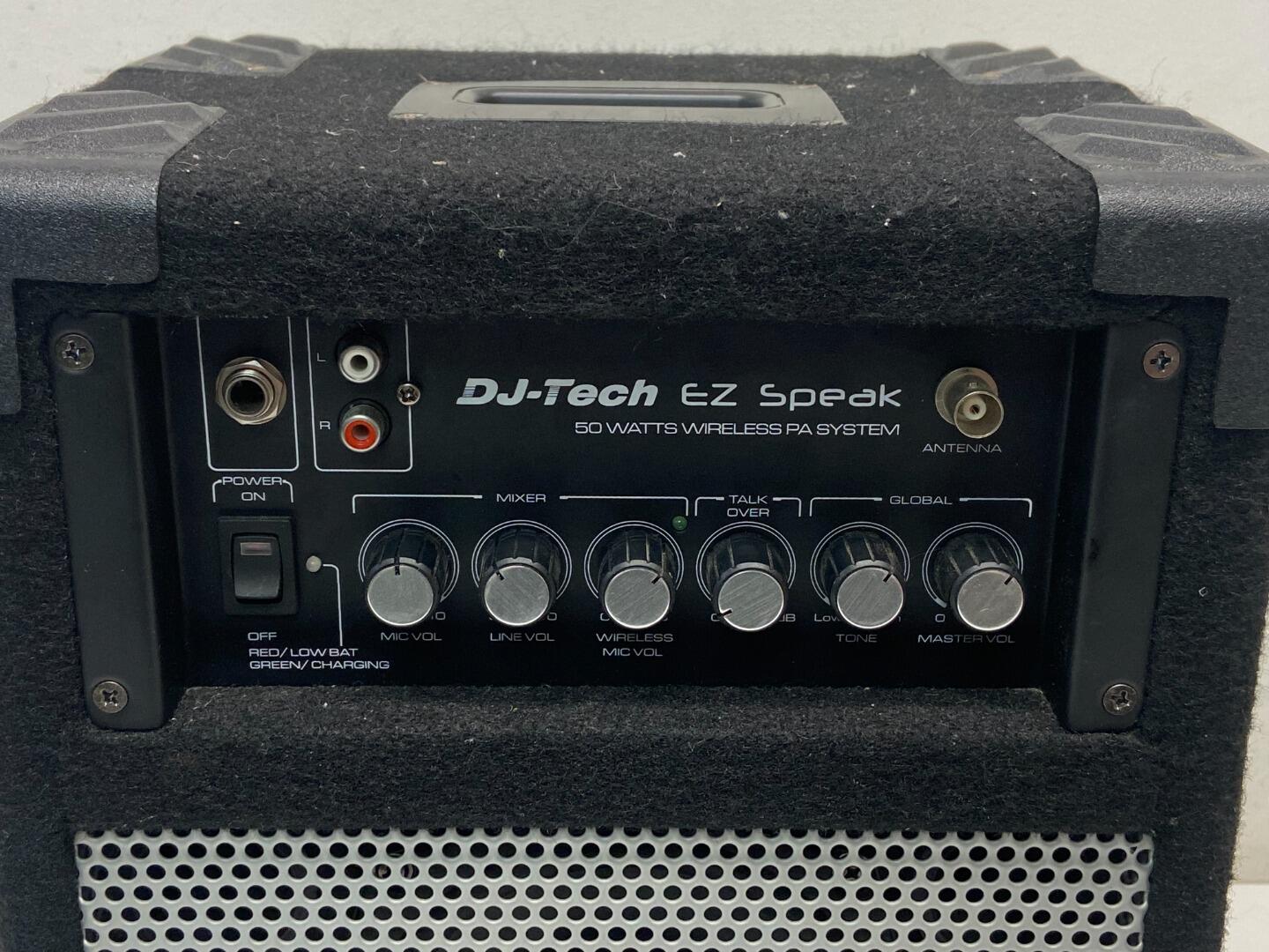 DJ Tech EZ Speak PA Speaker (read description)