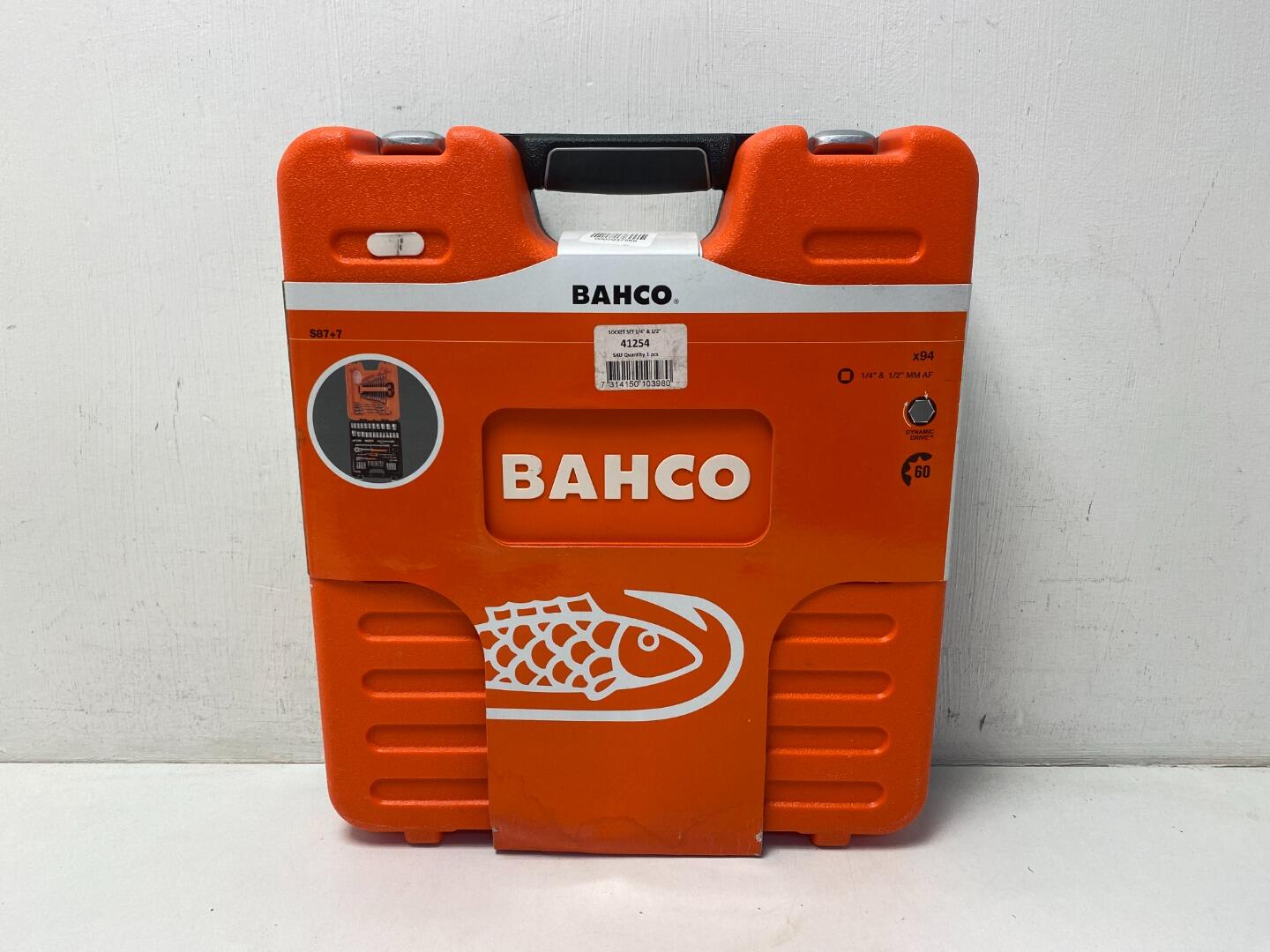 Bahco S87+7 Socket & Spanner Set