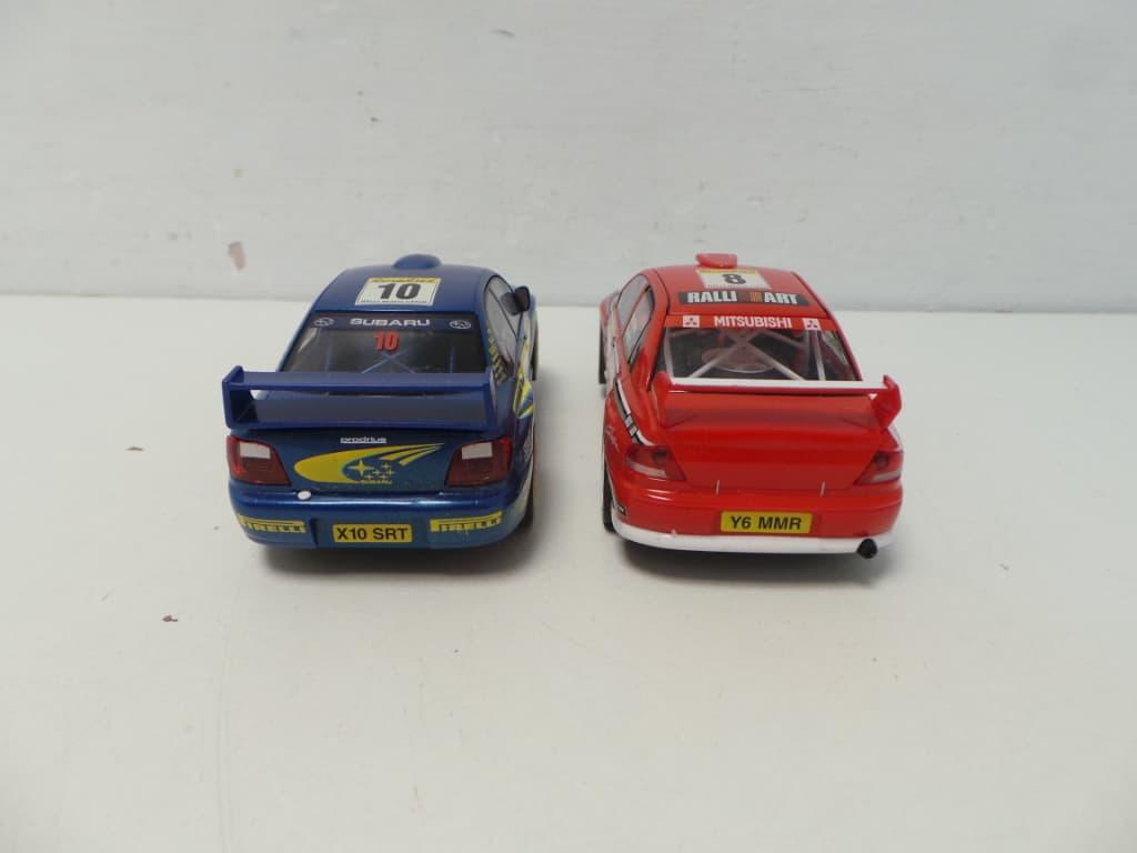 Scalextric Rally Cars x2 - McRae & Makinen