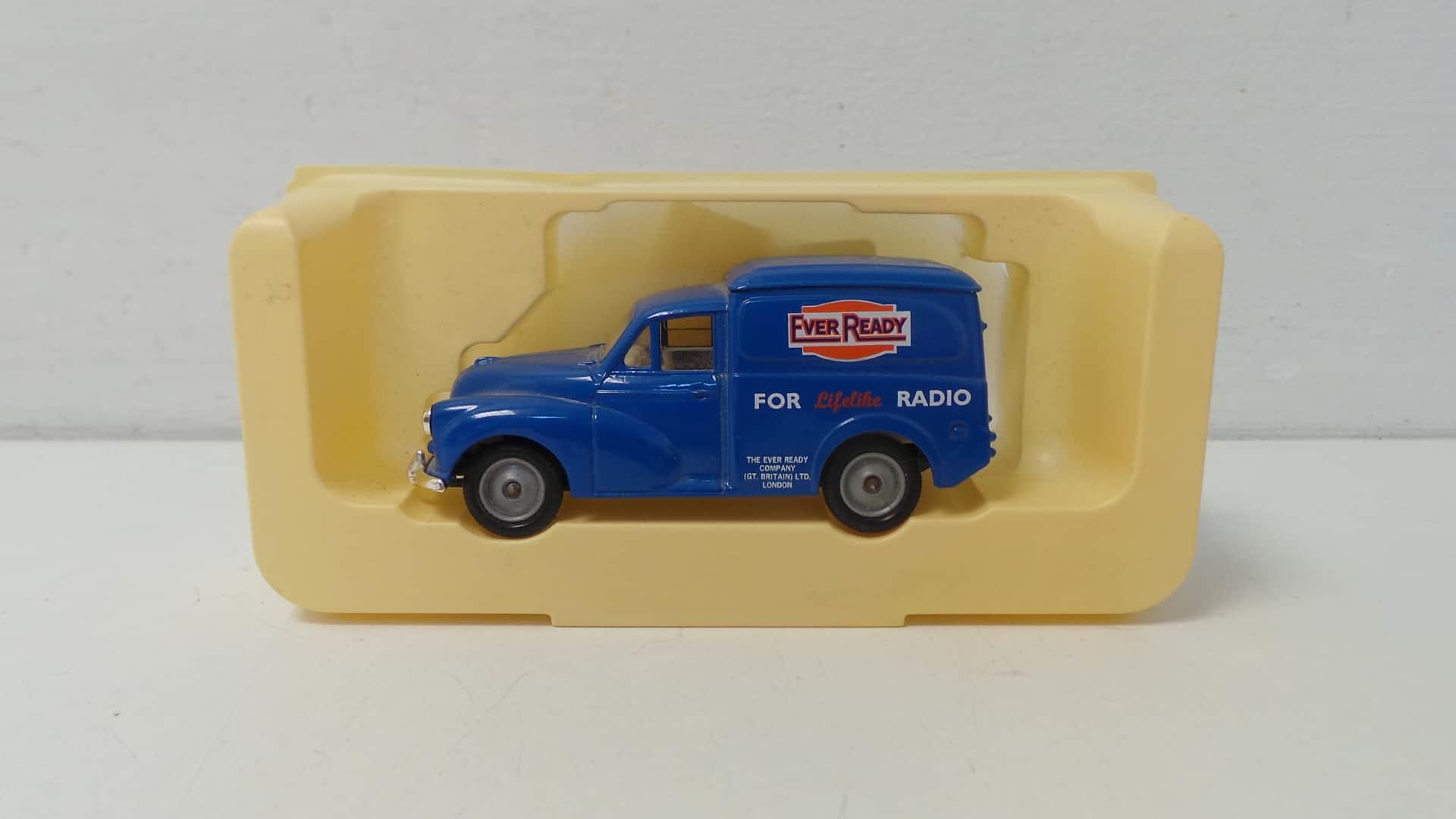 Lledo Days Gone Ever Ready 1960 Morris Minor Delivery Van