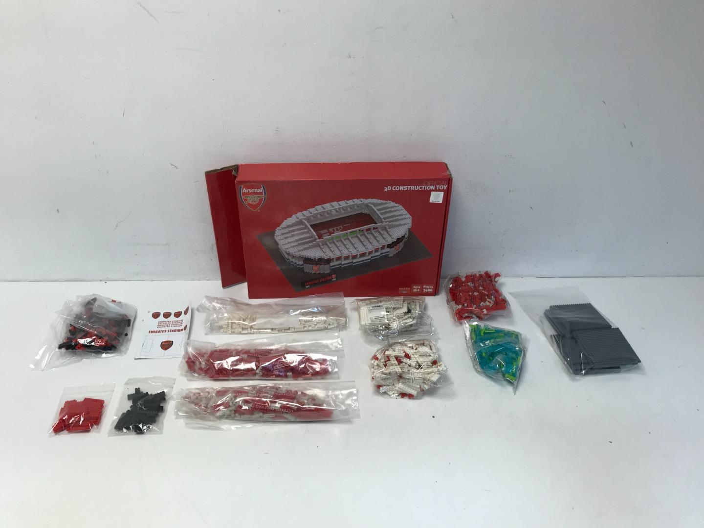 Arsenal Emirates Stadium 3D Construction Set