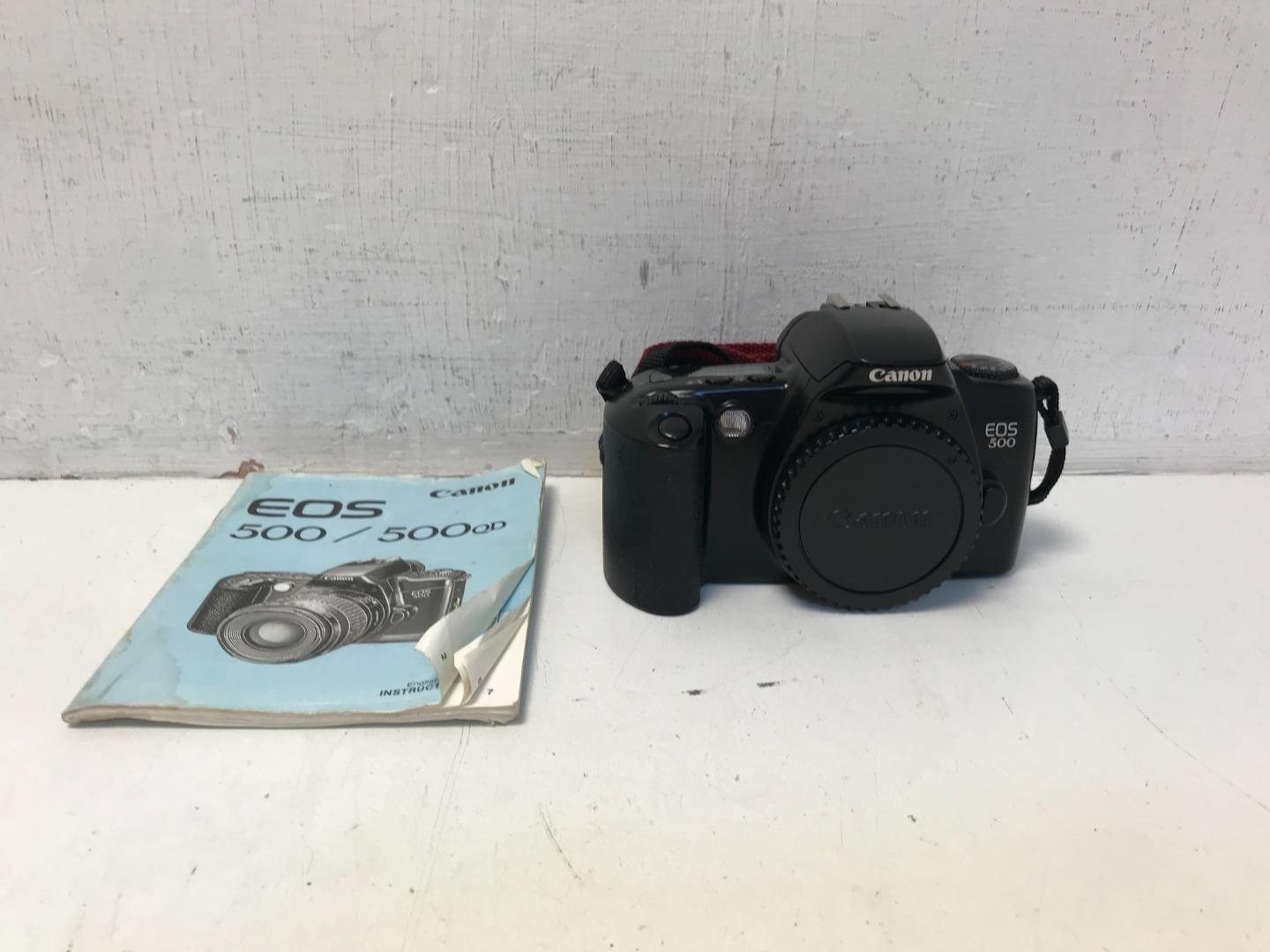 Canon EOS500 SLR Film Camera
