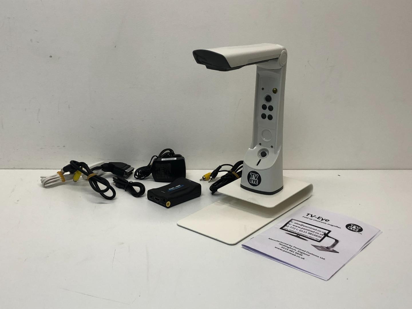 TV Eye Fold-Up Electronic Magnifier by PamTrad Customs Ltd