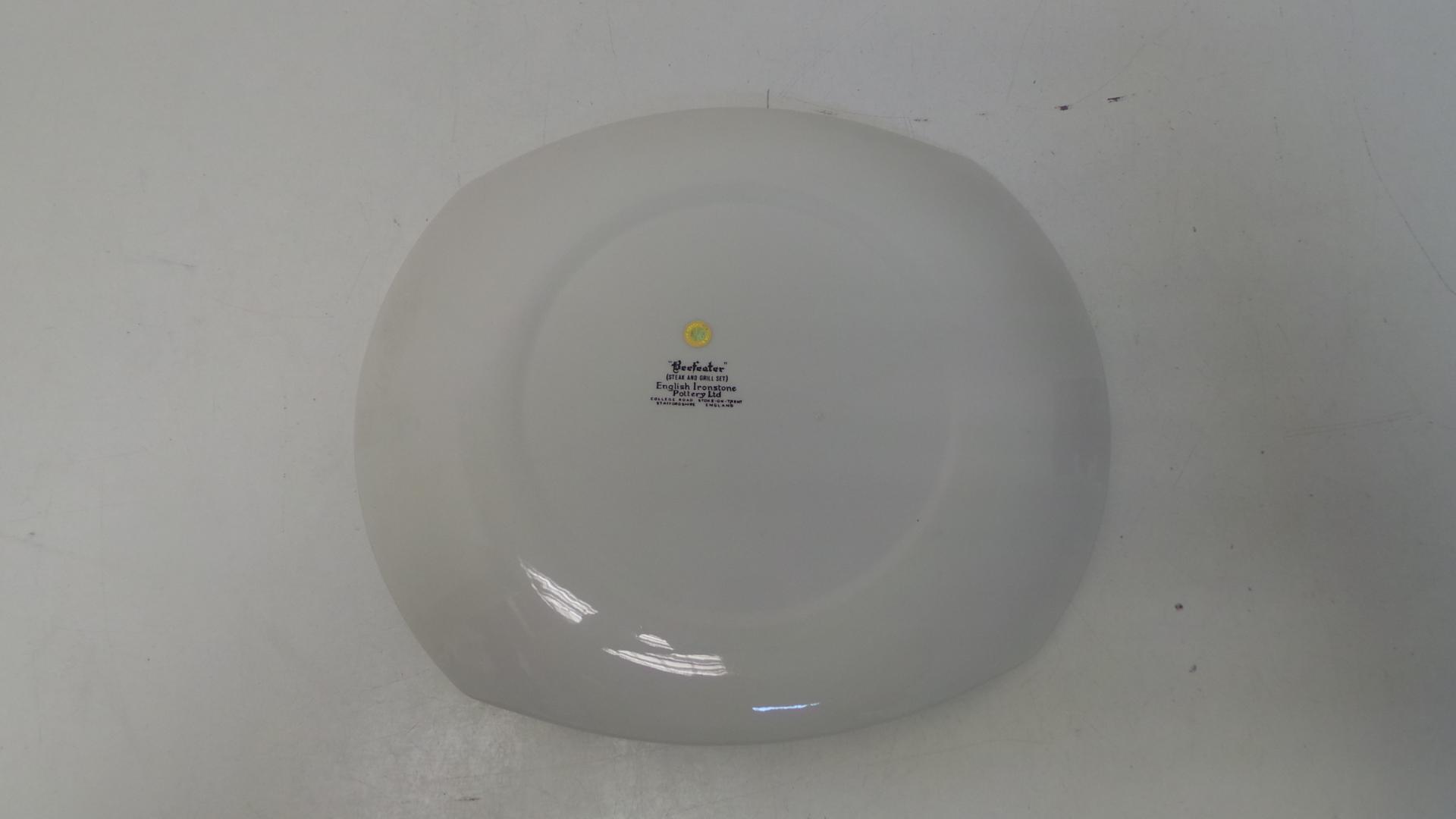 Beefeater Steak Plate by English Ironstone Pottery Ltd