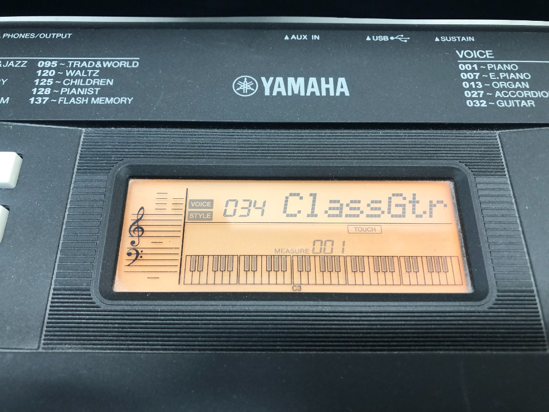 Yamaha Psr 343 Electric Keyboard