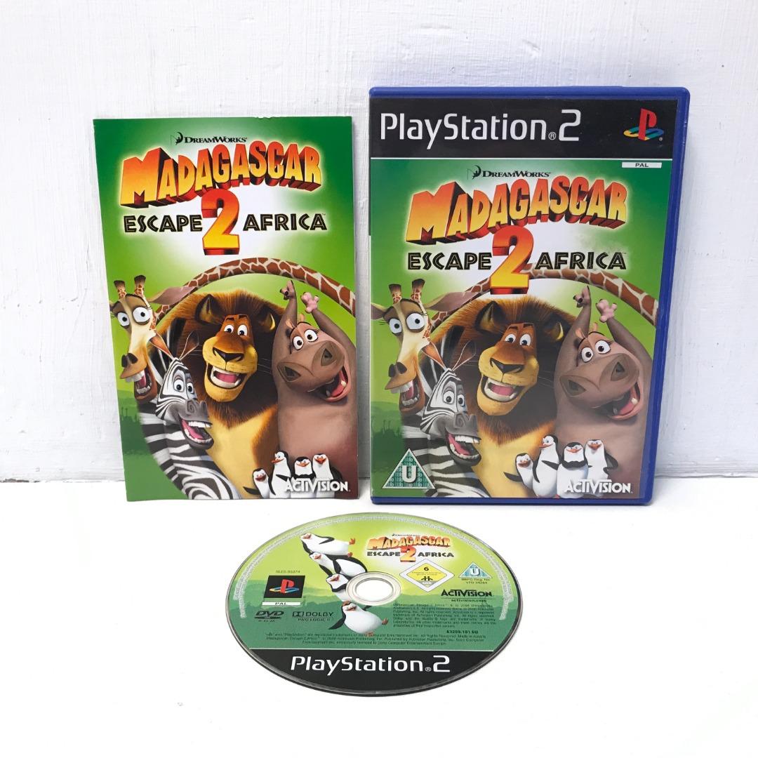 Madagascar Escape 2 Africa PS2 Game