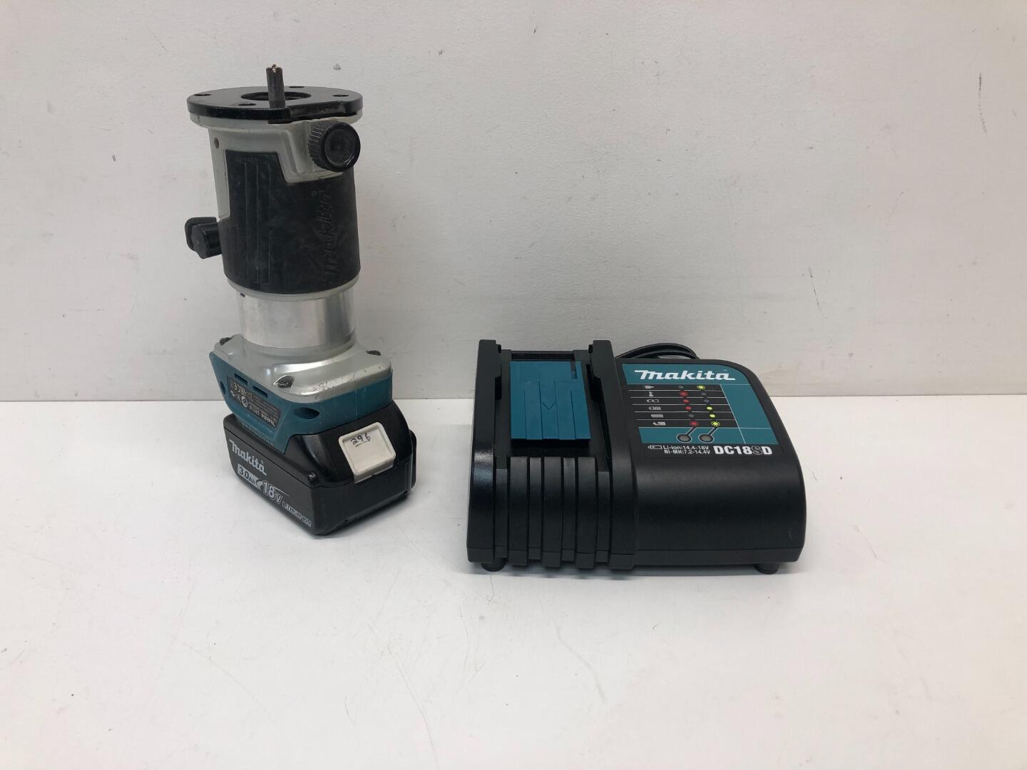 Makita DRT50 LXT Brushless 18V Cordless Router Trimmer
