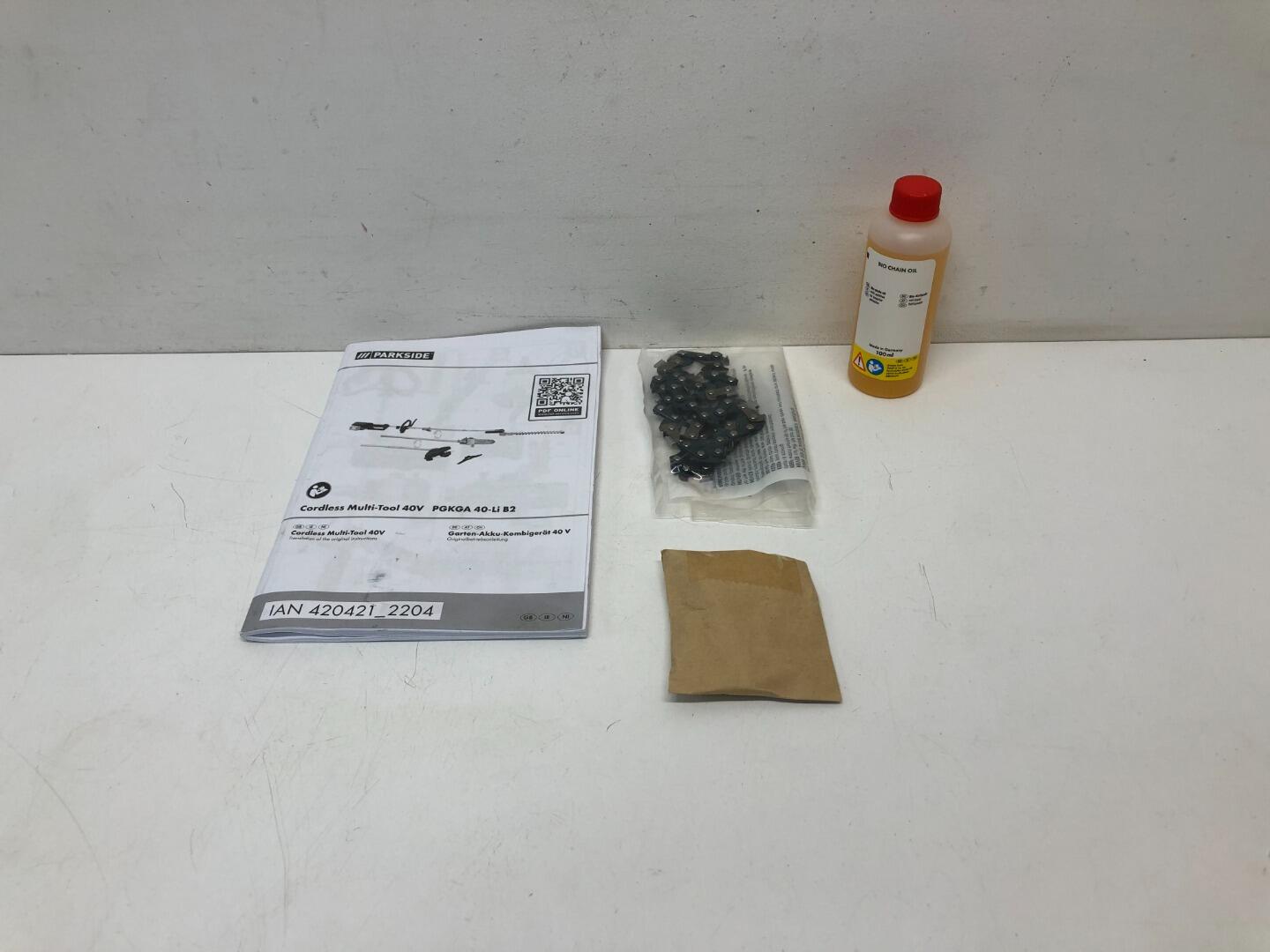 Parkside PGKGA 40-Li B2 40V Brushless Cordless Multi Tool