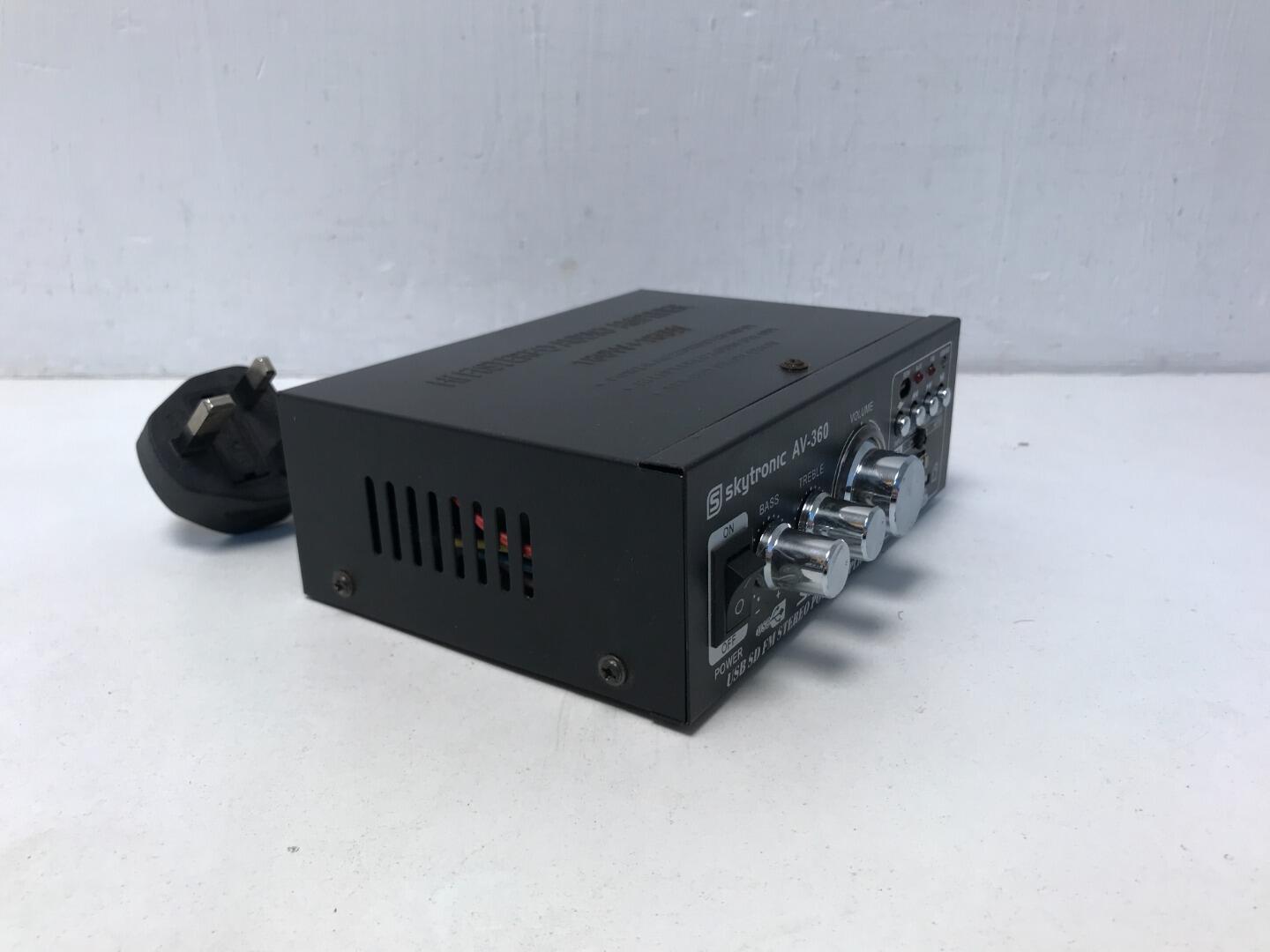 Skytronic AV-360 Mini Stereo Power Amplifier