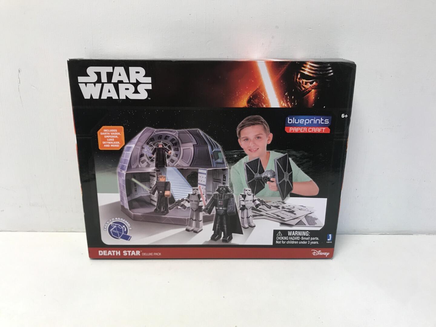 Blueprints Star Wars Death Star Deluxe Pack Paper Craft