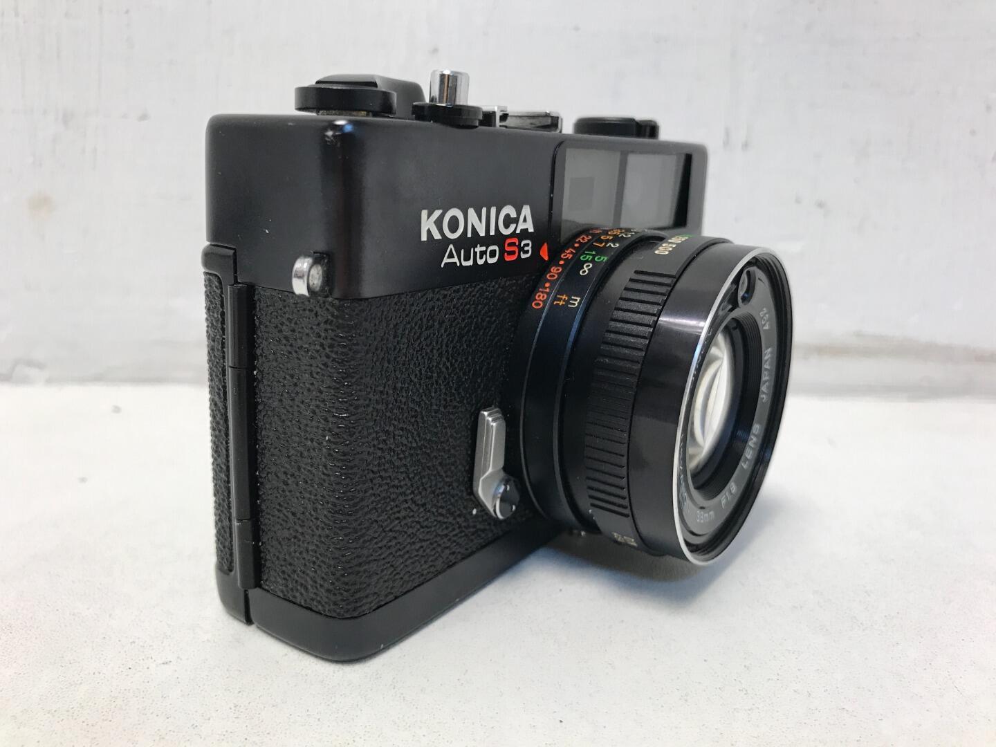 Konica Auto S3 Rangefinder Film Camera