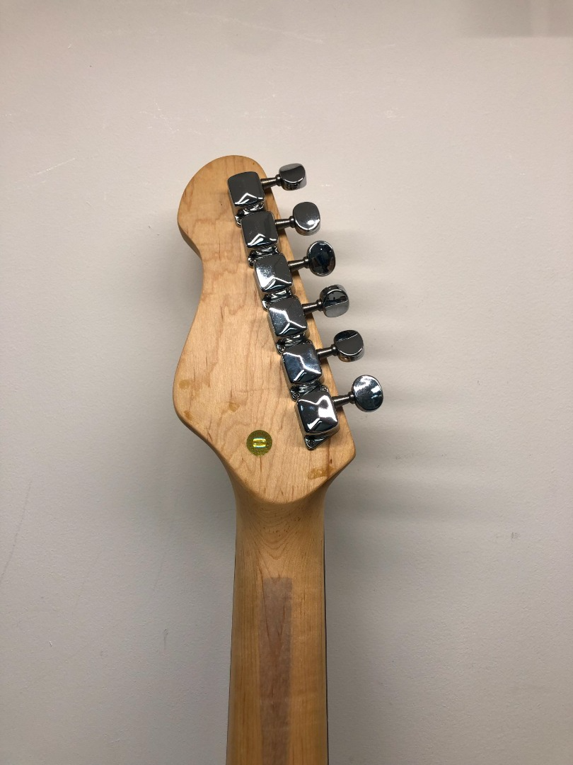 Encore Black Stratocaster Electric Guitar with Case